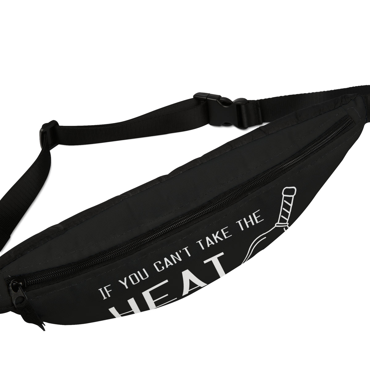 If You Can't Take the Heat Fanny Pack | Black – Hipzbag